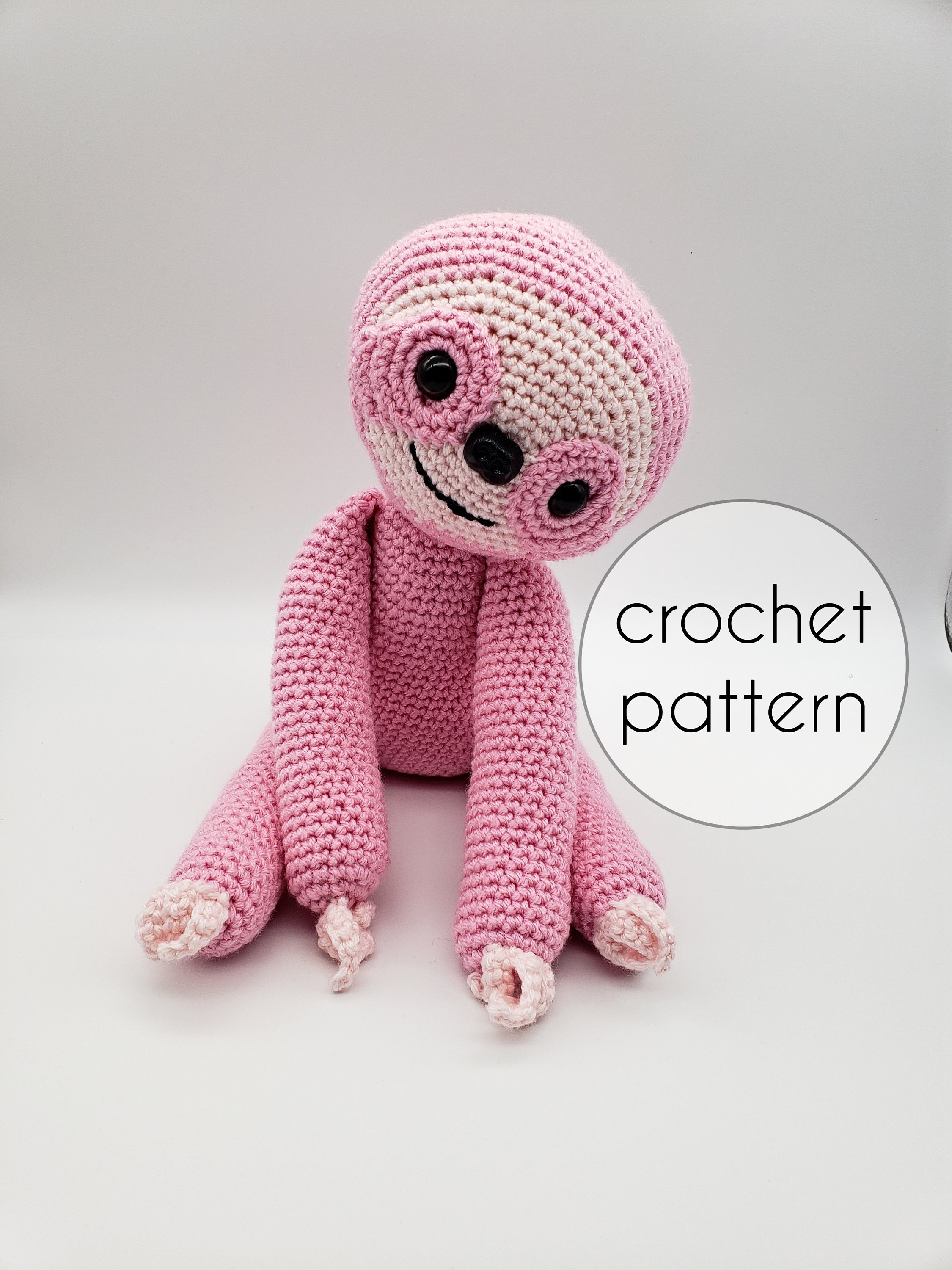 PATTERN: Crochet Sloth Pattern Sloth Amigurumi Pattern - Etsy