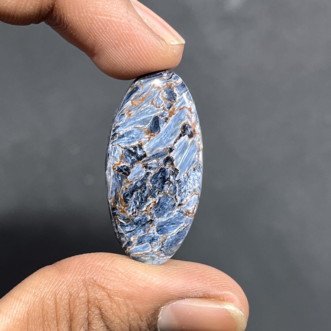 AAA Quality Rare Blue Fire Pietersite Cabochon Pietersite Gemstone ...