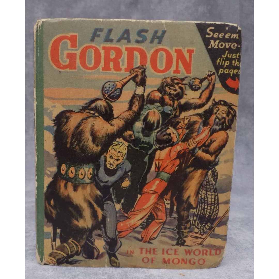Flash Gordon in the Ice World of Mongo Big Little Books - Etsy