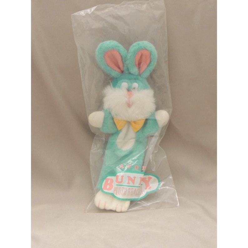 Avon Bunny Plush Bracelet Toy With Compartment - Etsy