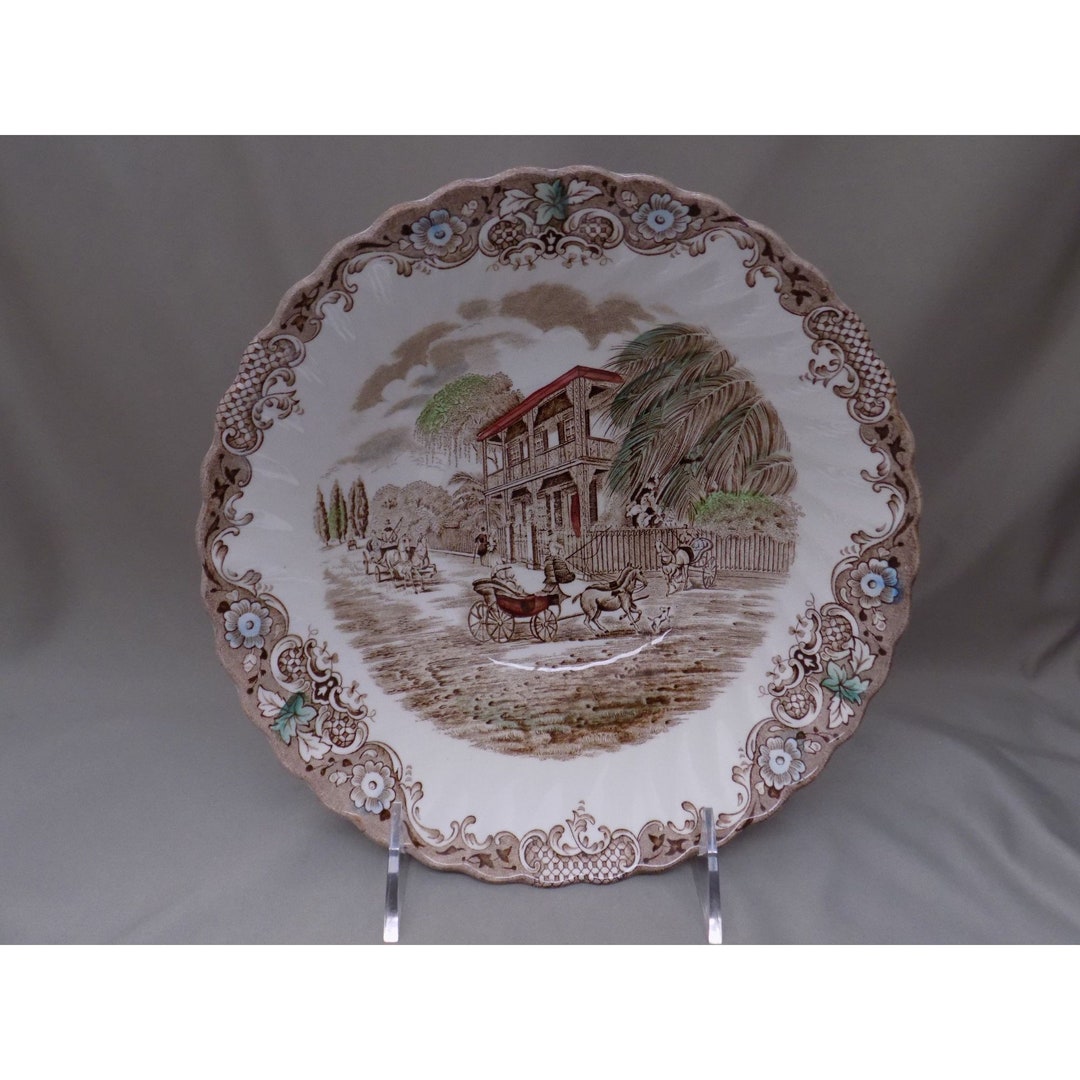 Johnson Brothers Heritage Hall French Provincial Vegetable Serving Bowl ...