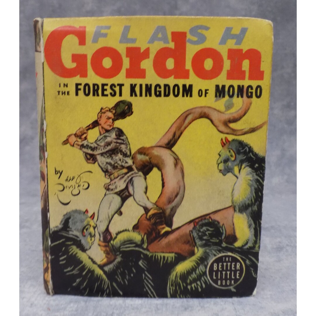 Flash Gordon in the Forest Kingdom of Mongo Big Little Books - Etsy