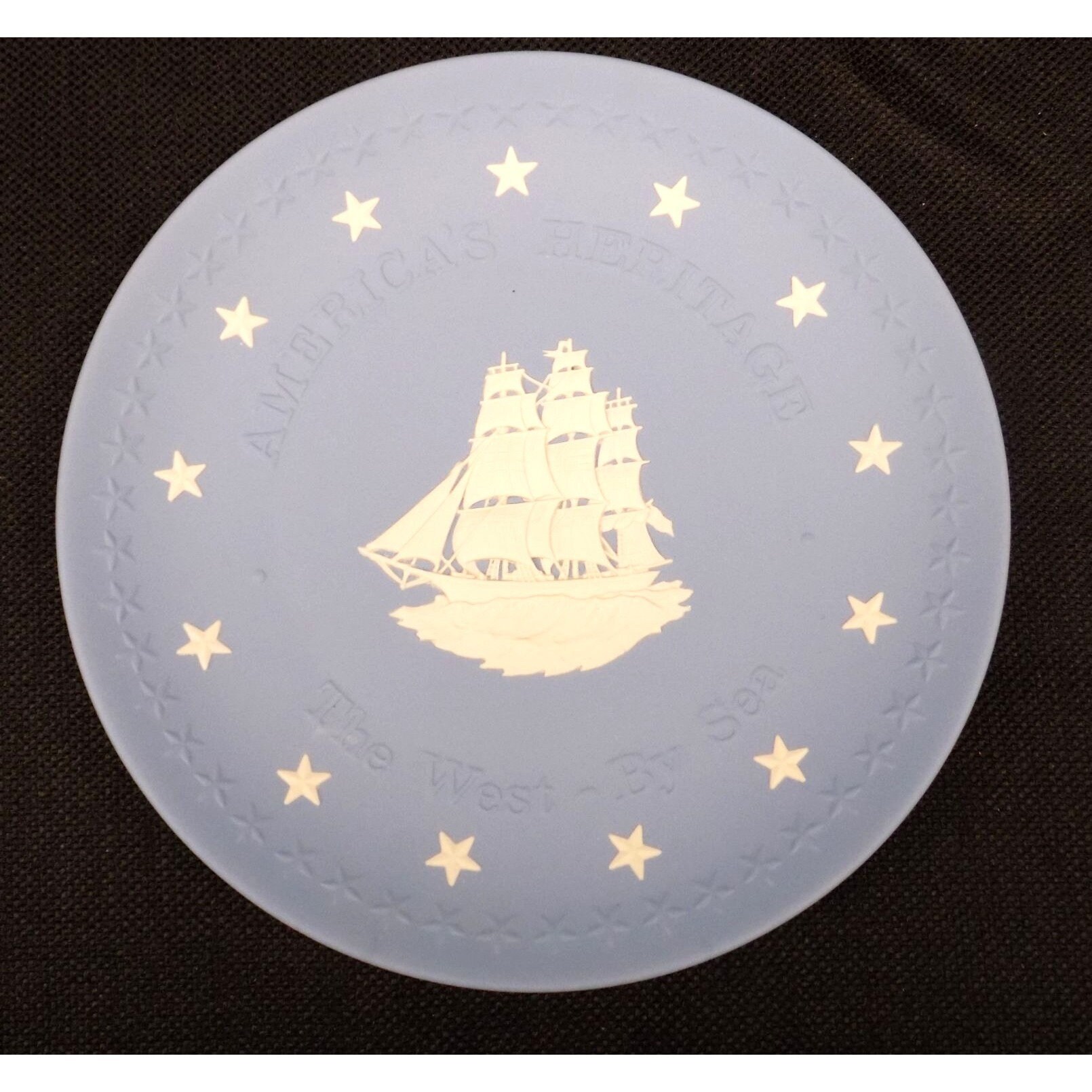Wedgwood Jasperware Olympics Dish American Heritage Plates Liberty Bell ...