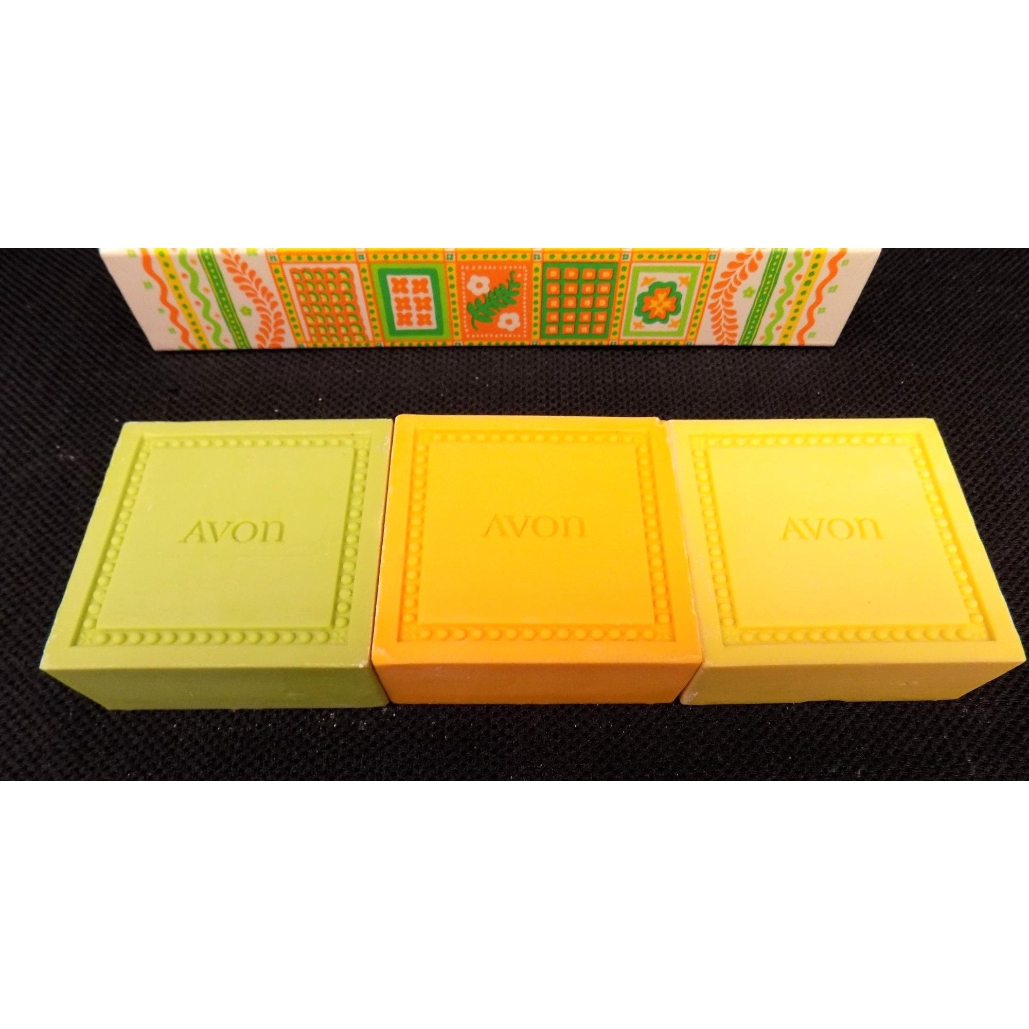 Avon Patchwork Perfumed Soap in Original Box Vintage - Etsy