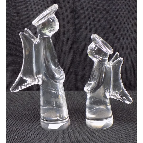 Lead Crystal Angel Figurines - Etsy
