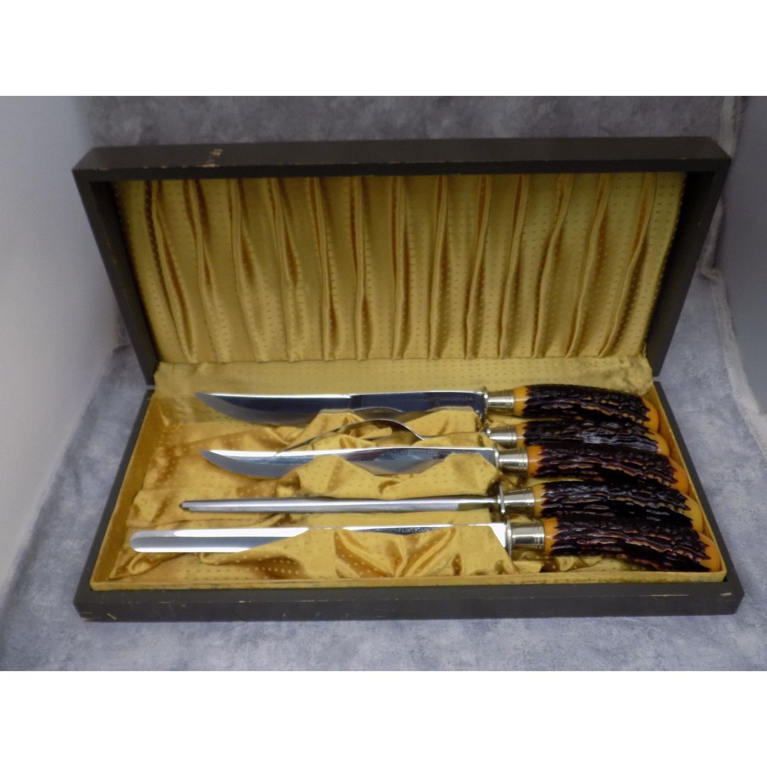 Ekco Flint Carving Set in a Presentation Box Vintage MCM - Etsy