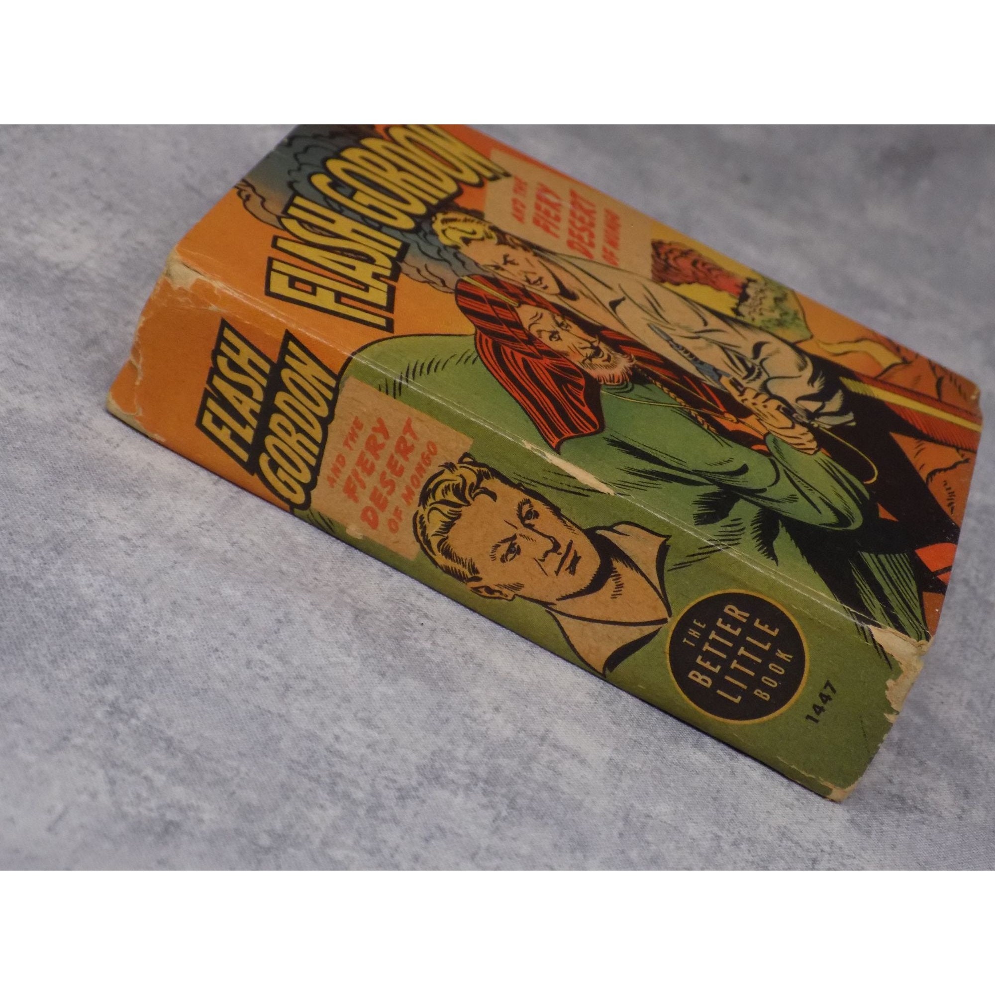 Flash Gordon and the Fiery Desert of Mongo Big Little Books - Etsy