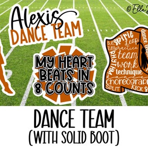 Drill Team, Dance Team Sticker Set | Water Resistant Vinyl Stickers - Etsy