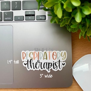 Respiratory Therapy Stickers | Water Resistant Vinyl Stickers - Etsy