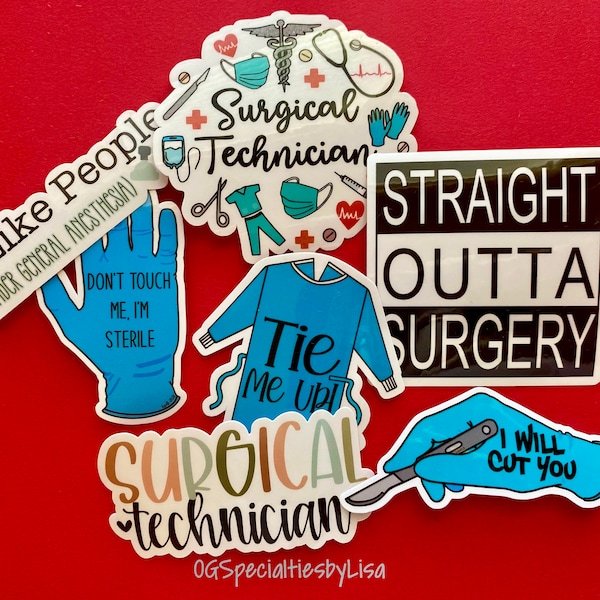 Surgical Sticker - Etsy