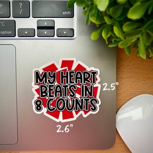 Drill Team, Dance Team Sticker Set | Water Resistant Vinyl Stickers - Etsy