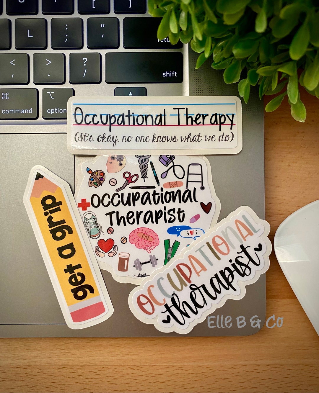 Occupational Therapist Stickers Water Resistant Vinyl - Etsy
