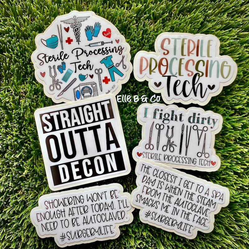 Sterile Processing Stickers - Etsy