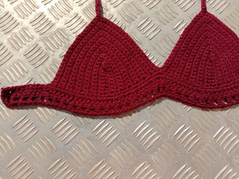 Crochet Bralette Pattern Crochet Bra Pattern Casual Summer Tops Etsy