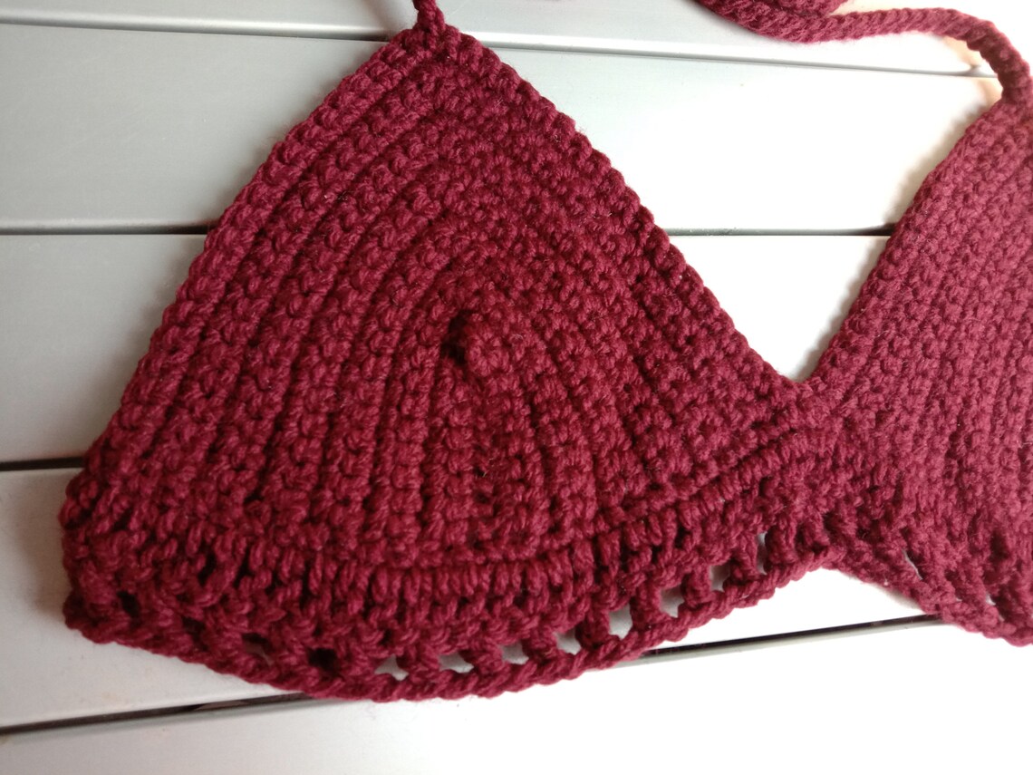 Crochet Bralette Pattern, Crochet Bra Pattern, Casual Summer Tops - Etsy