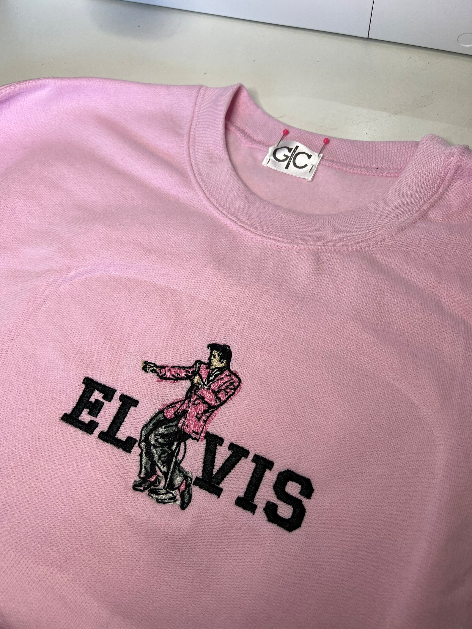Elvis Presley Sweatshirt Embroidered 68 Come Back Unisex - Etsy