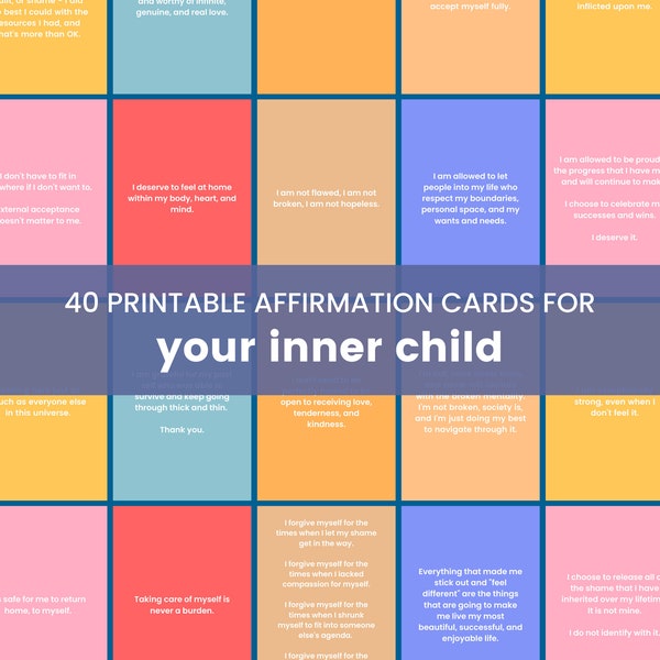 Inner Child Work - Etsy