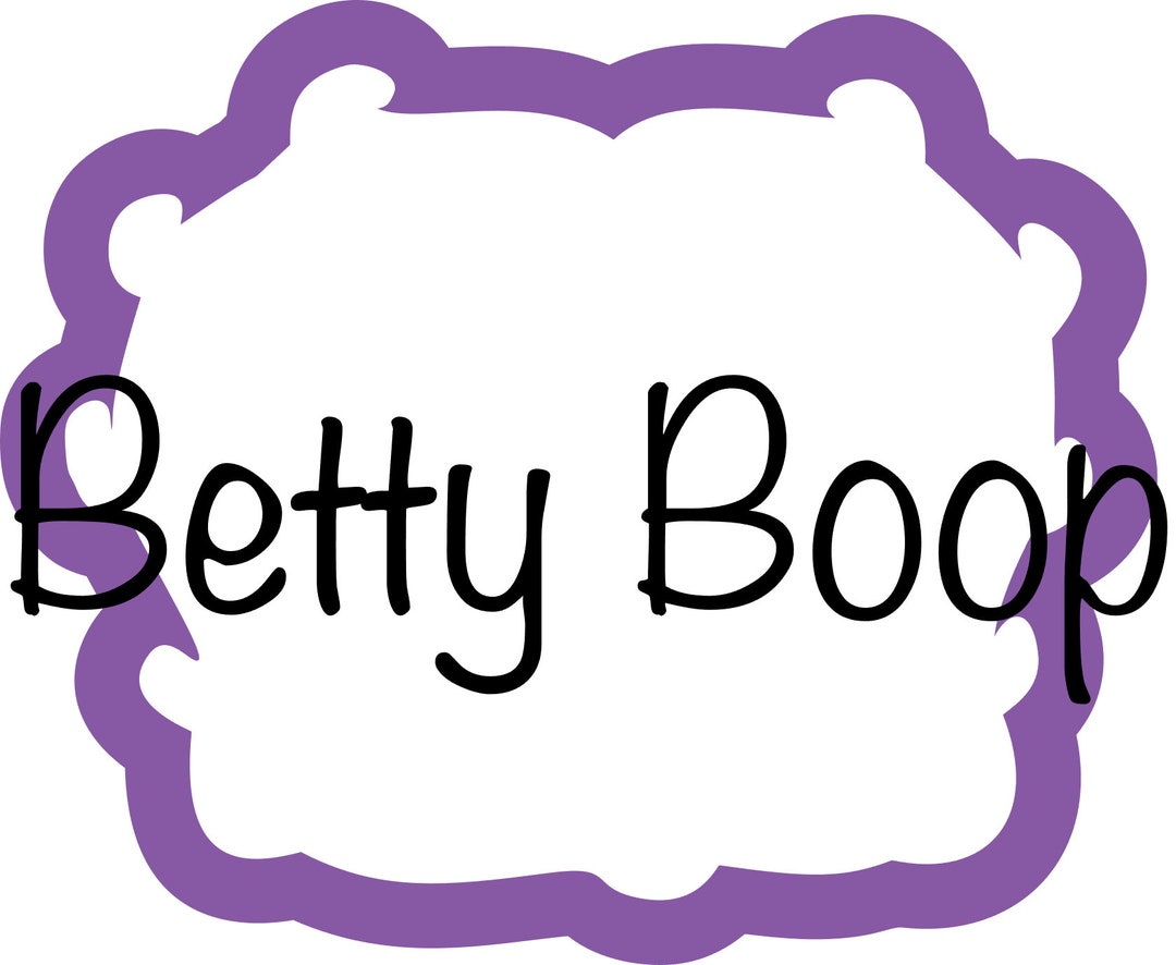 Stl Betty Boop Cookie Cutter File Cookie Cutter 3d Printed 3d Printed Cookie Cutter Stl File
