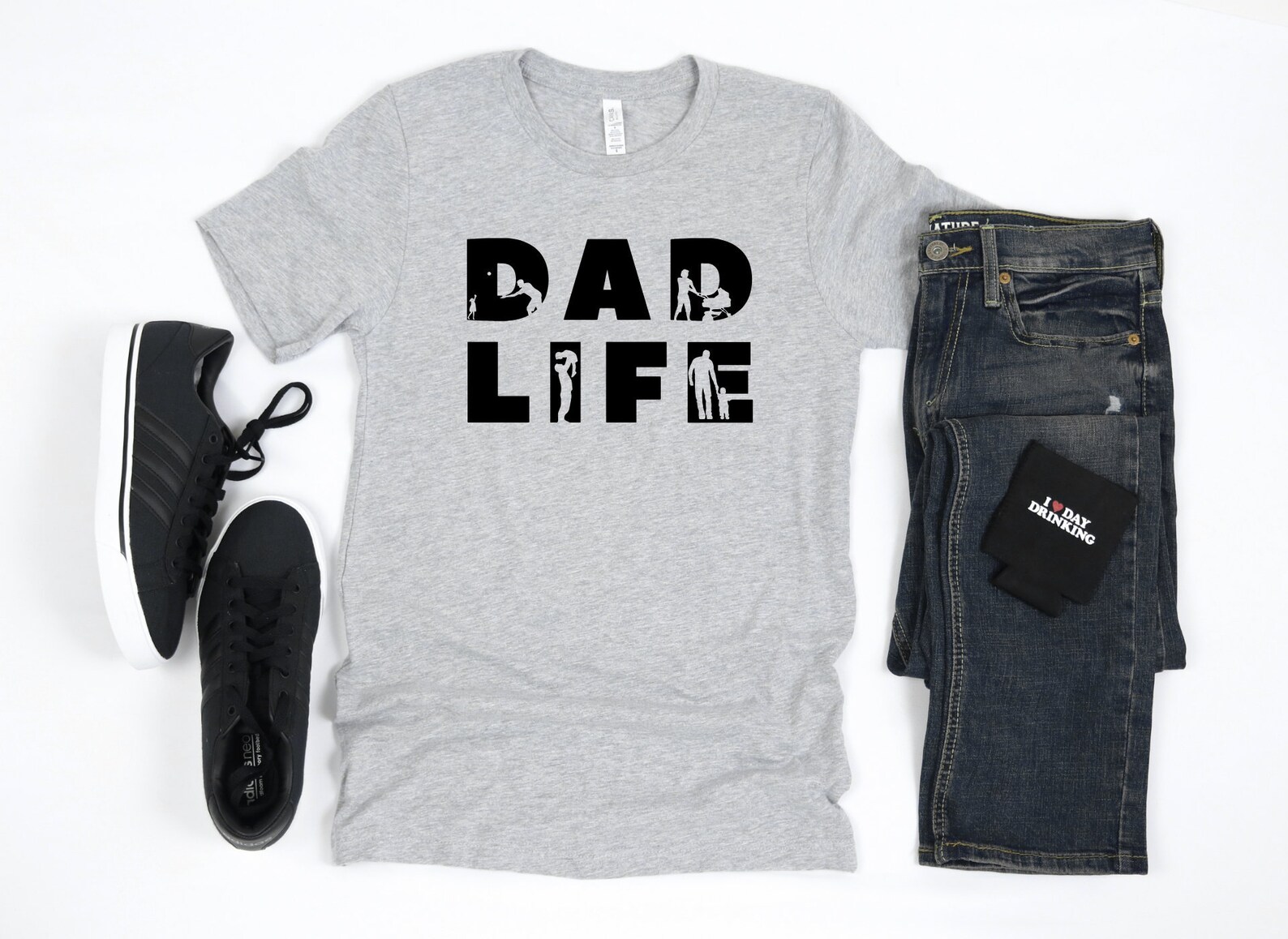 Dad Life Shirt Father's Day Graphic Tee Gift for - Etsy