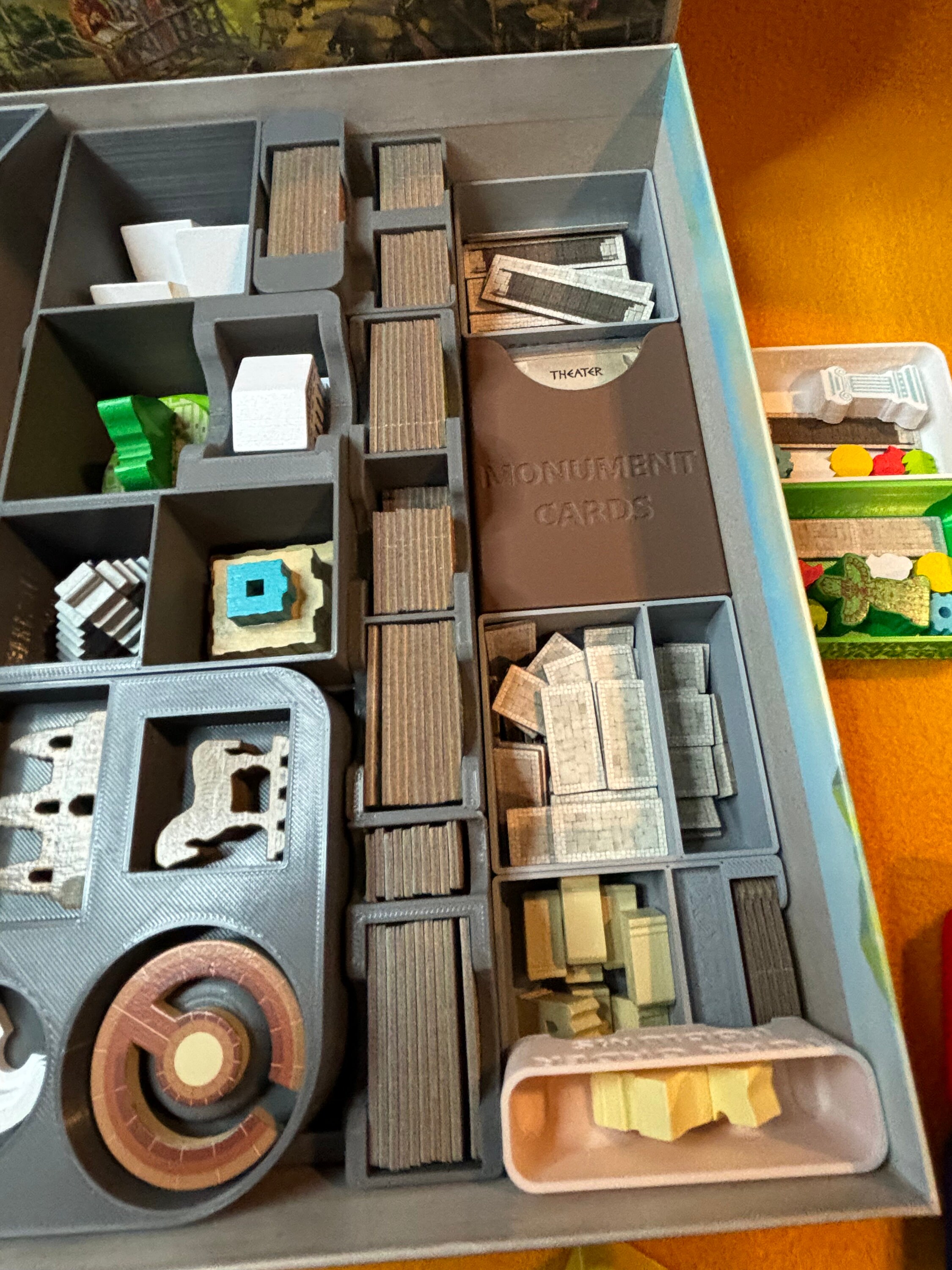 World Wonders Board Game Box Insert STL File ONLY - Etsy