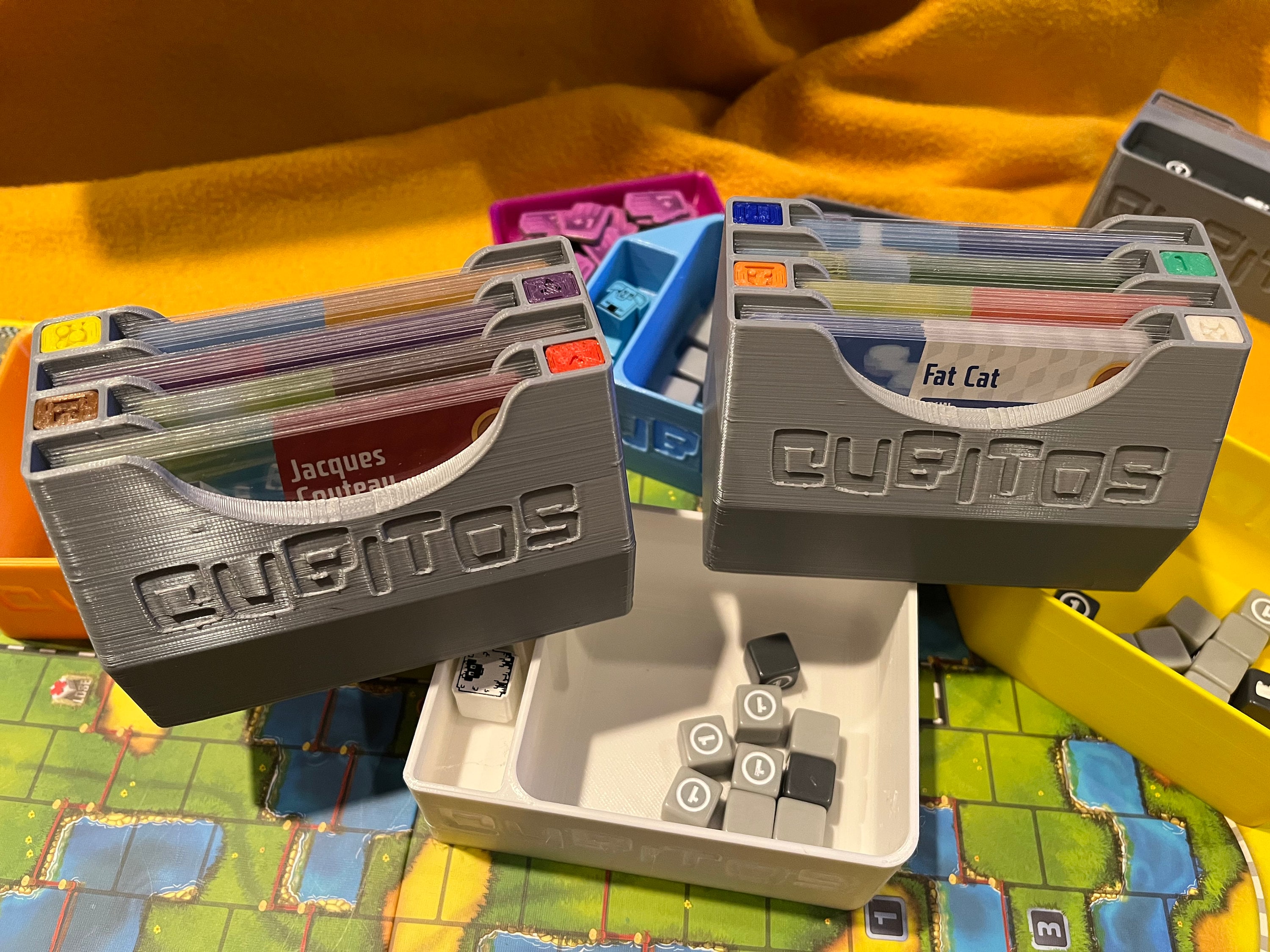 Cubitos Box Insert/organizer - STL Files for 3D Printing - Etsy