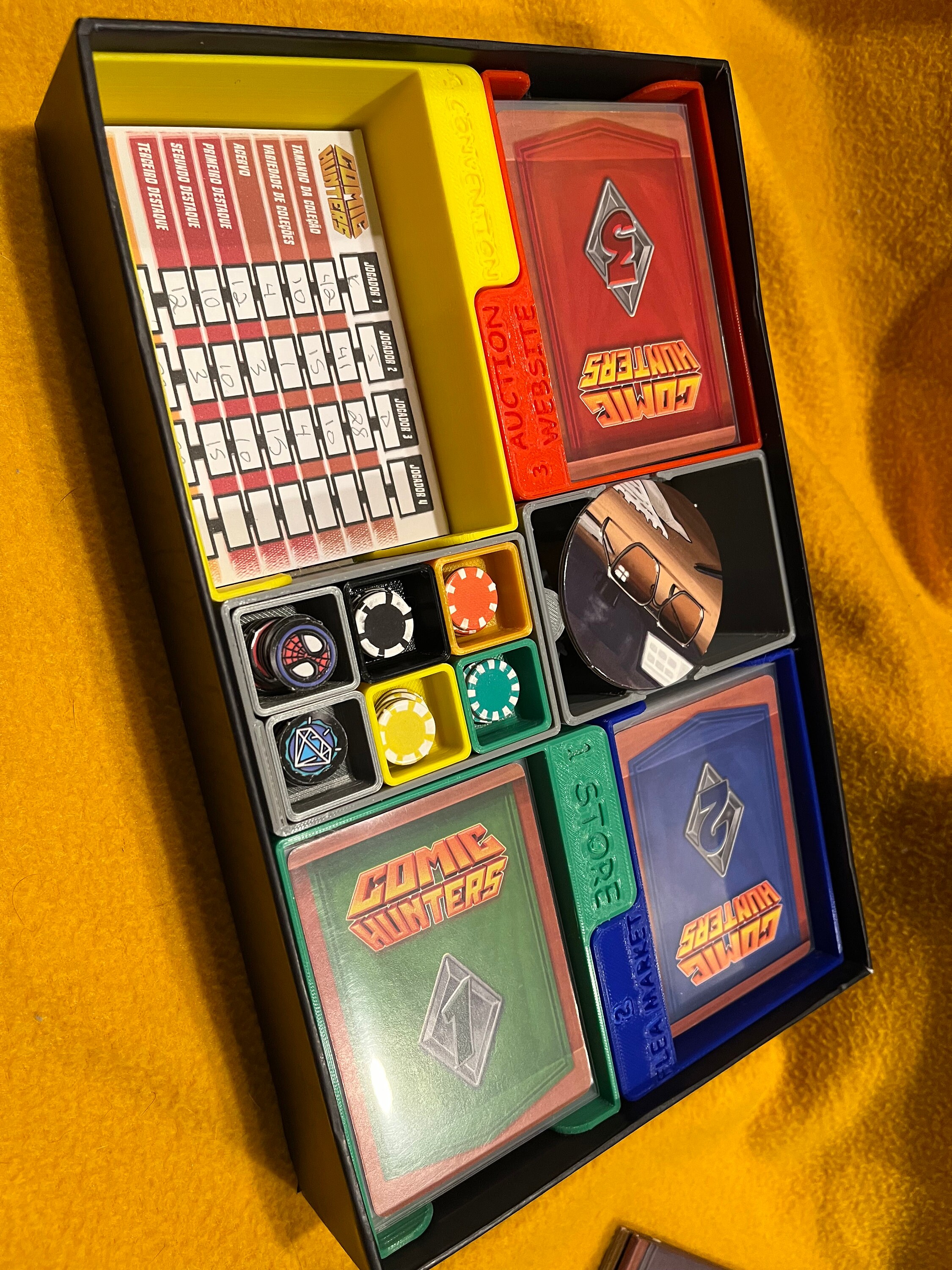 Comic Hunters Insert - STL Files ONLY - Etsy