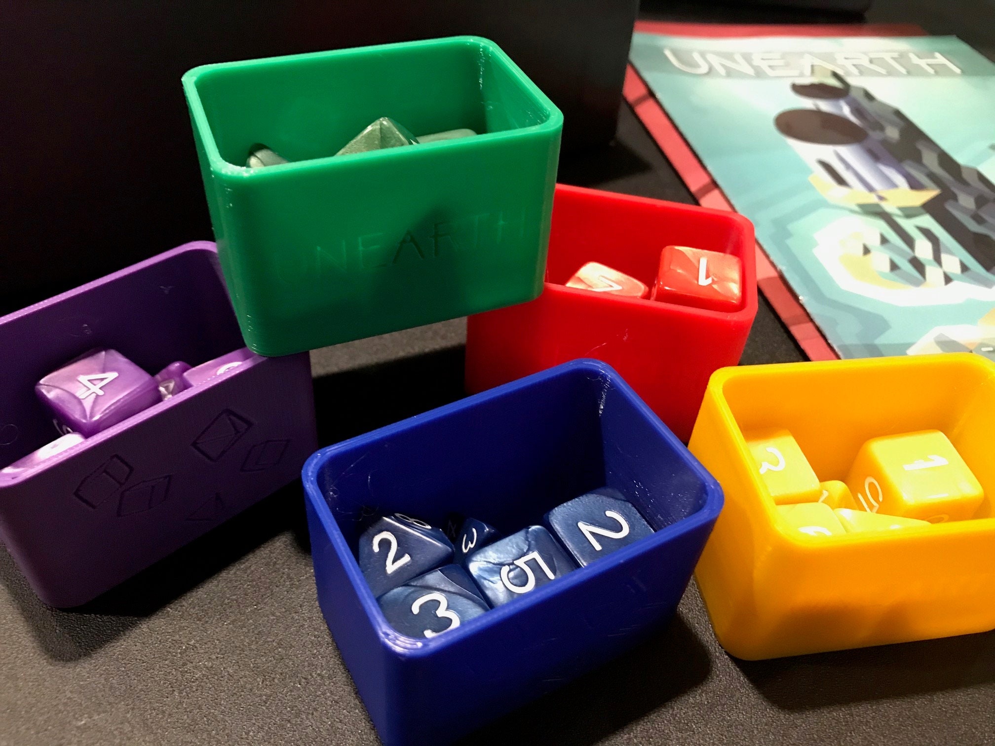 Unearth Board Game (plus Expansion) Box Insert STL - Etsy