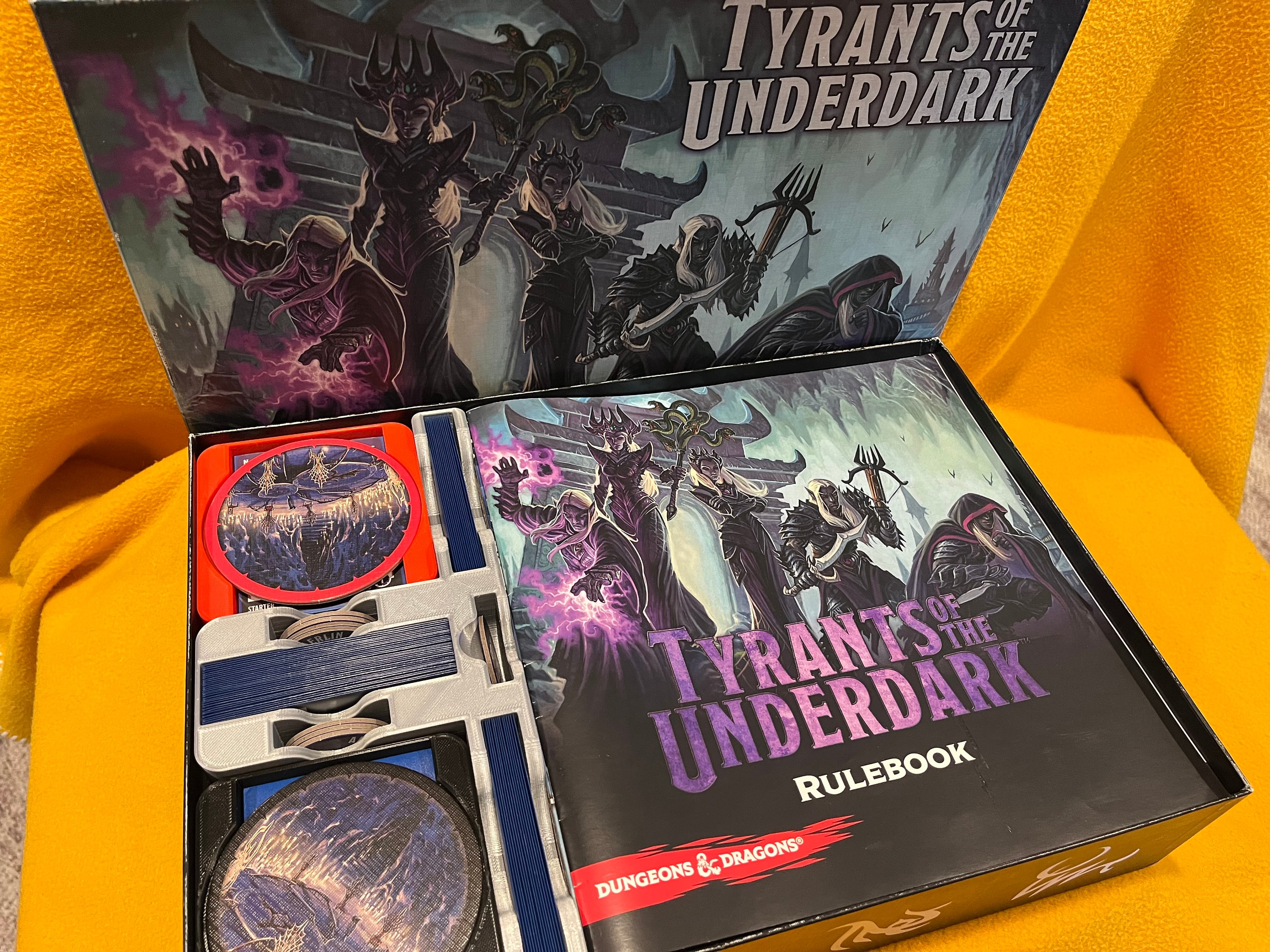 Tyrants of the Underdark Box Insert/organizer - STL Files - Etsy