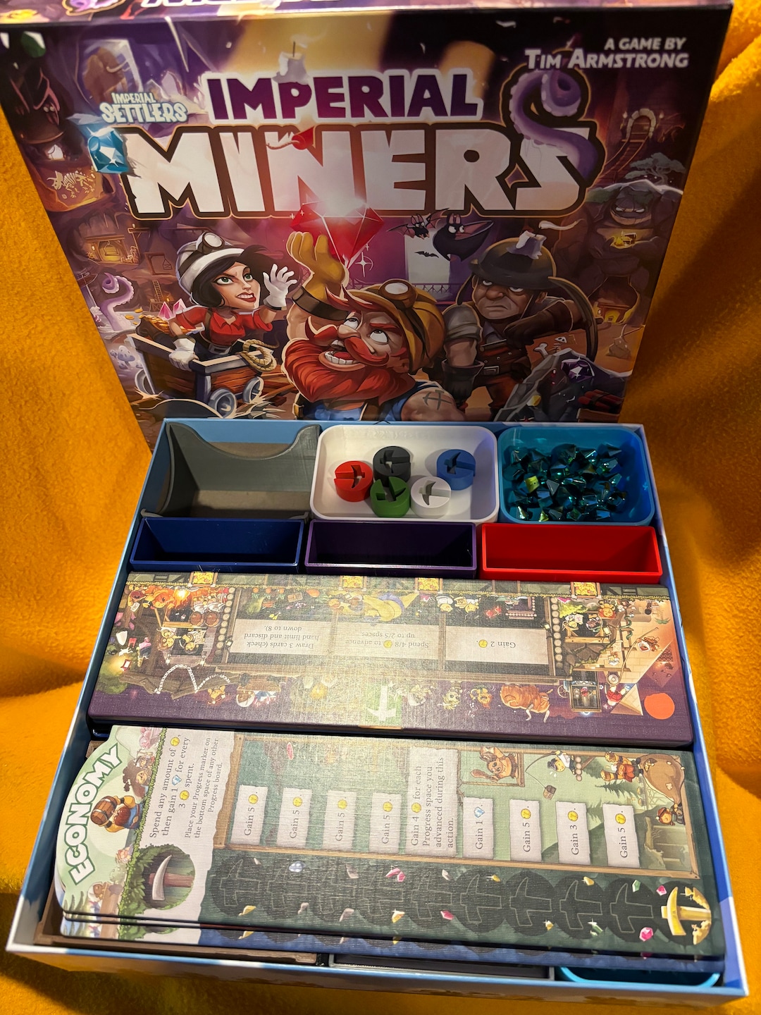 Imperial Miners Board Game Box Insert - STL Files ONLY - Etsy