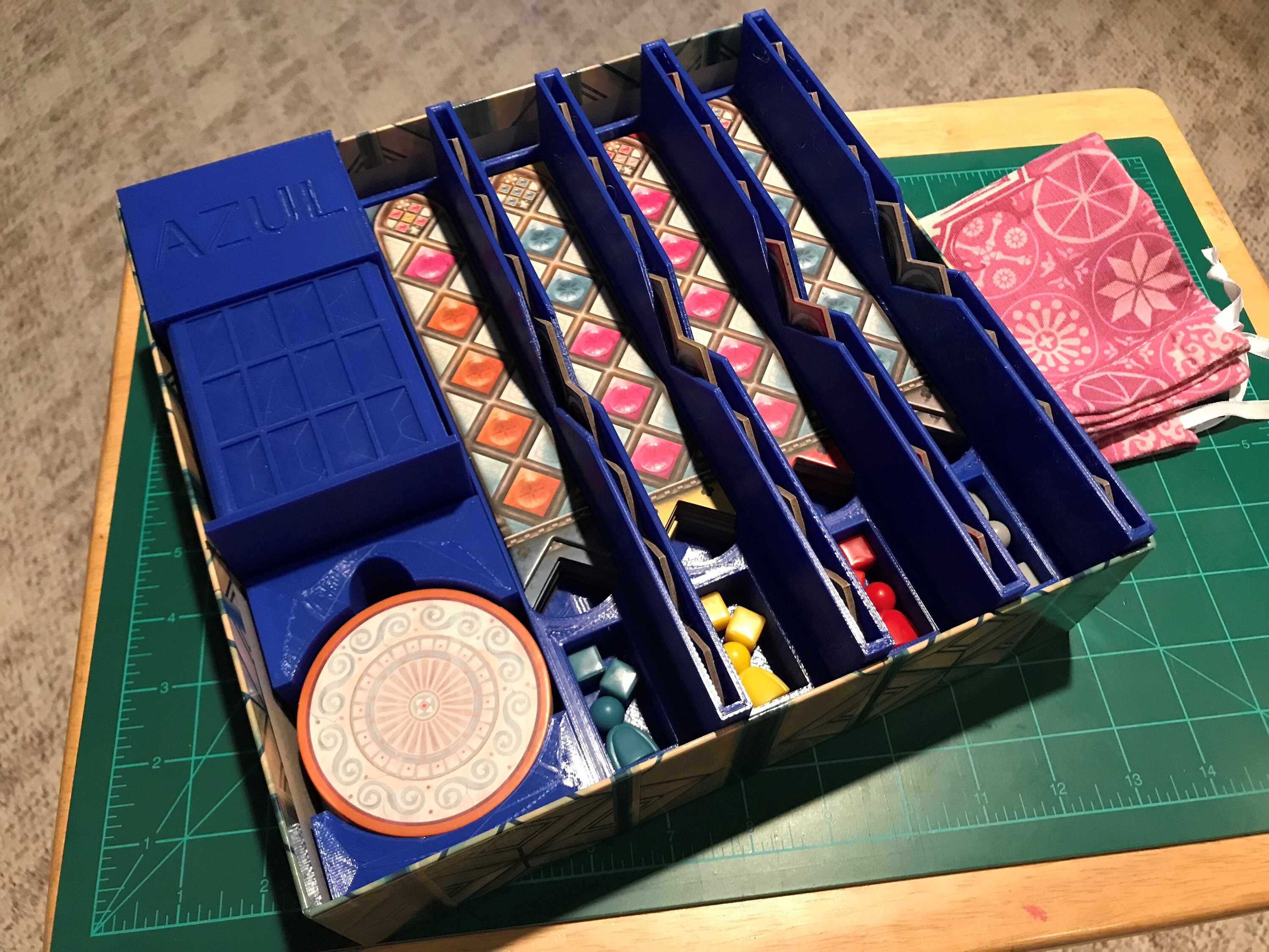 Azul: Sentra Box Insert/organizer - 3D Print Design Files - Etsy