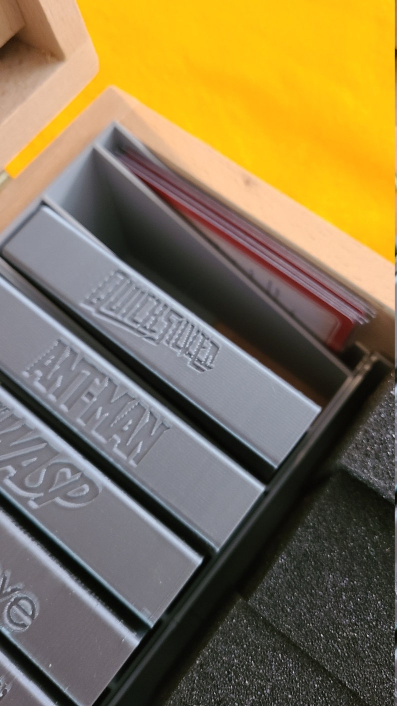 UPDATE STL FILES - Marvel Champions Insert/organizer Ver.2 - Etsy