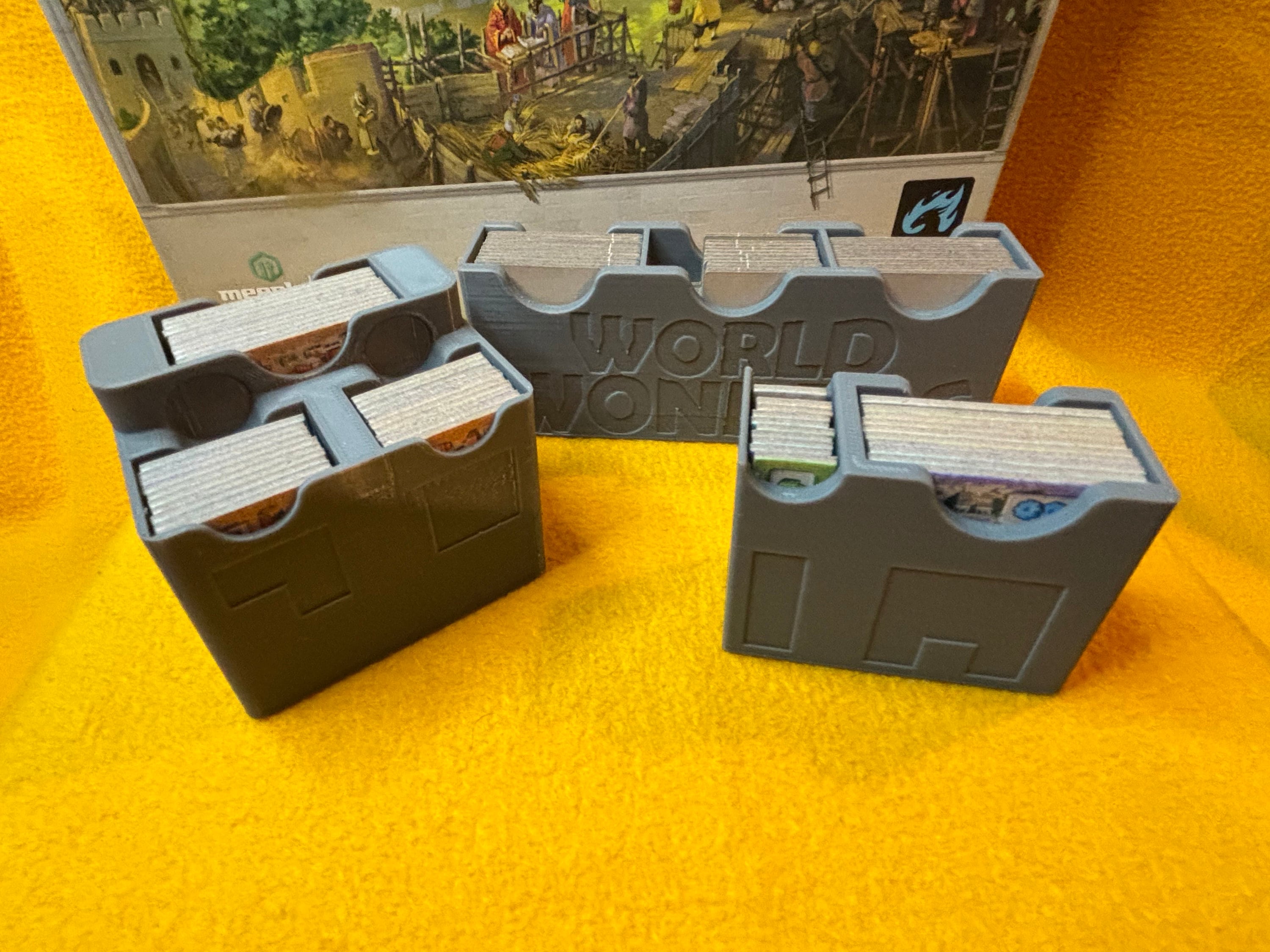 World Wonders Board Game Box Insert STL File ONLY - Etsy