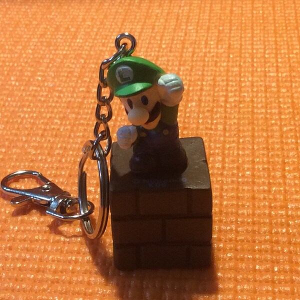 Mario Character Keychain - Etsy