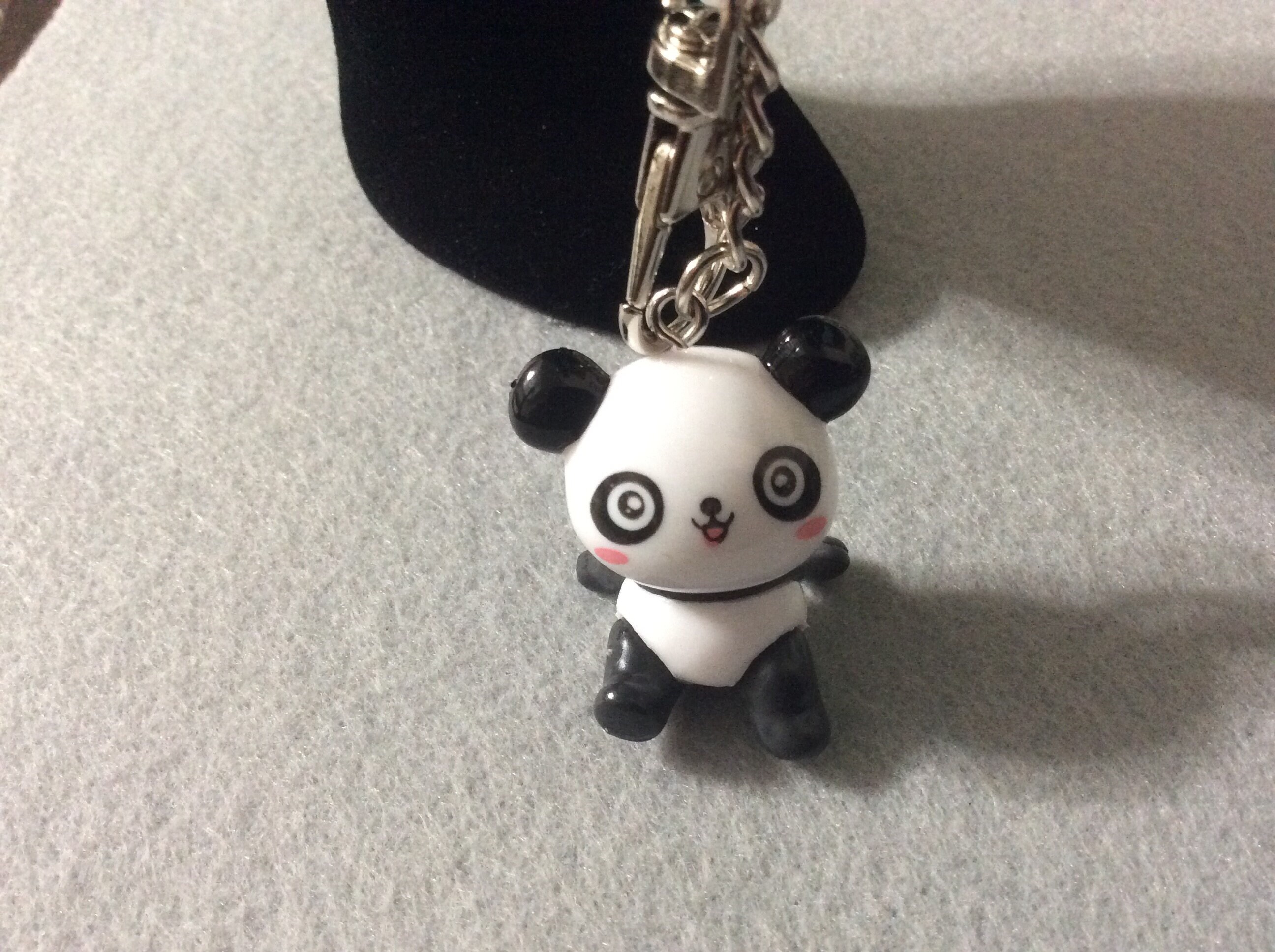 Panda Bear Figure Keychain / Key Ring / Key Chain / Keys - Etsy UK