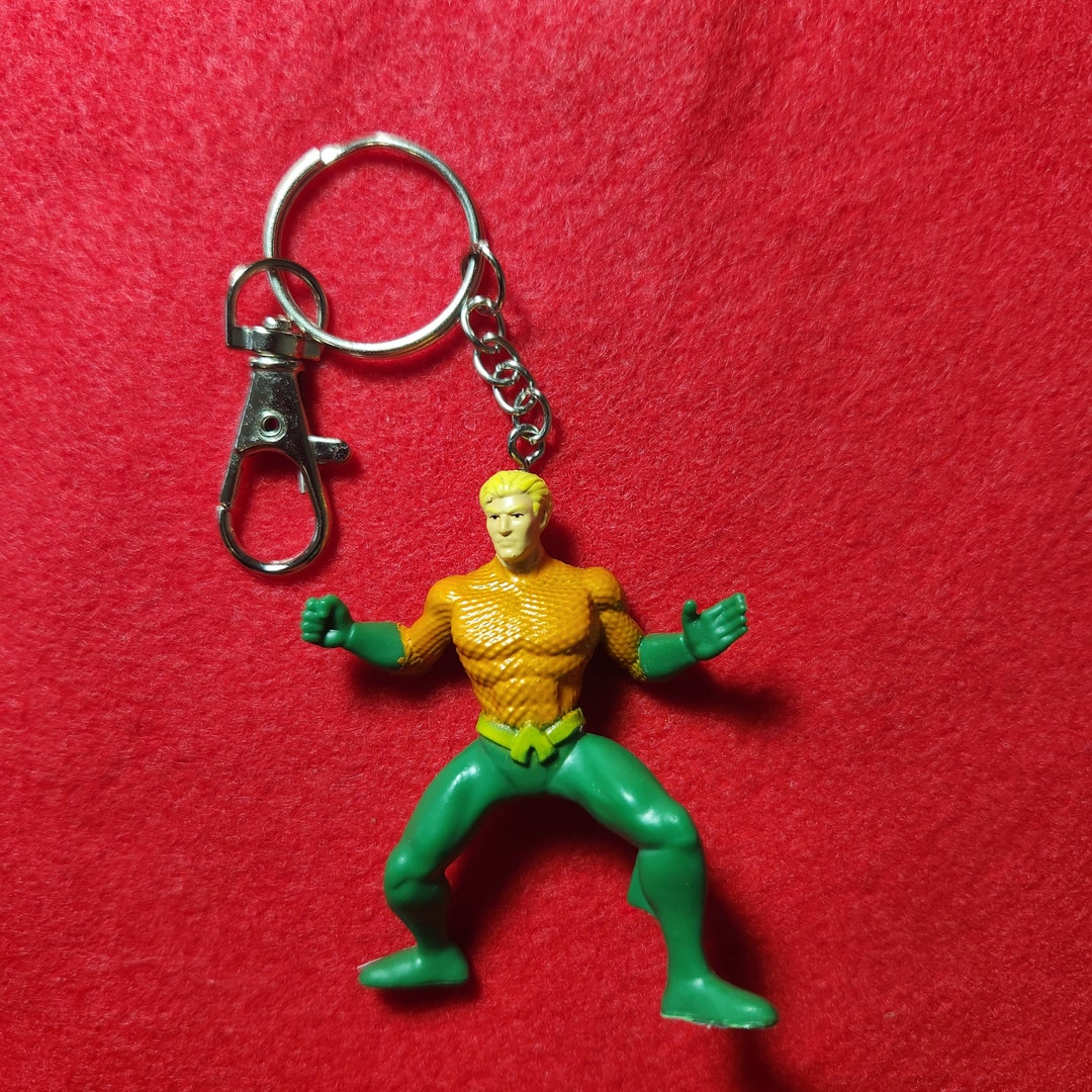 DC Comics Aquaman Keychain / Key Ring / Key Chain / Keys - Etsy