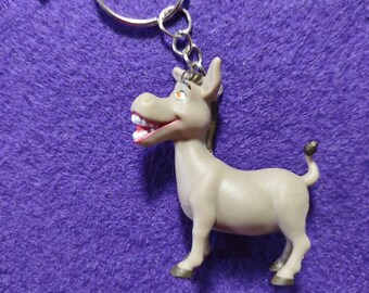 Donkey Key Chain | Etsy
