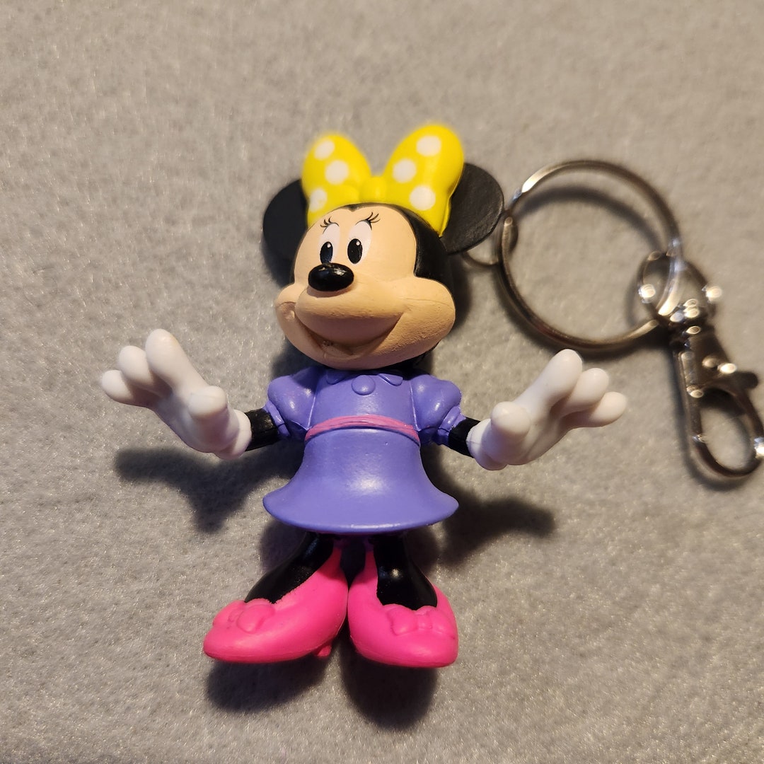 Disney Mickey Variations Minnie Mouse Various Style Keychain / Key Ring ...