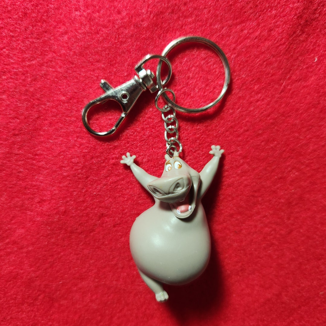 Dreamworks Madagascar Gloria Keychain / Key Ring / Key Chain / Keys - Etsy