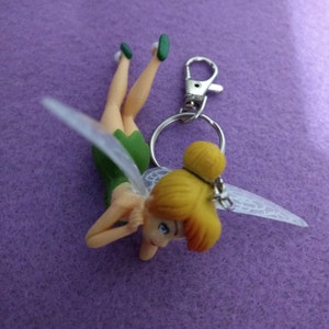 Disney Peter Pan - Tinkerbell - Keychain / Key Ring / Key Chain / Keys ...