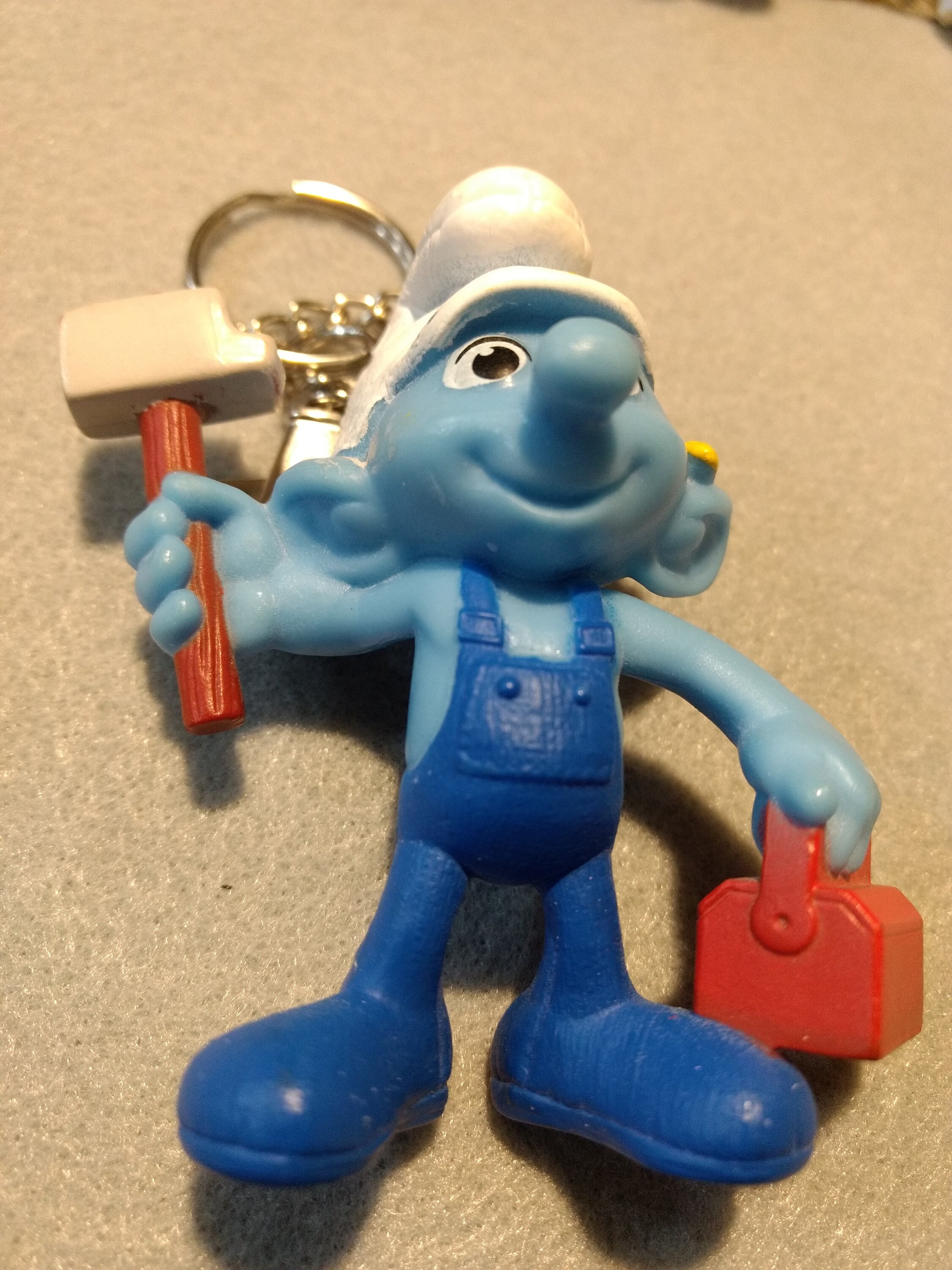 SMURFS Figures Keychain / Key Ring / Key Chain / Keys - Etsy.de