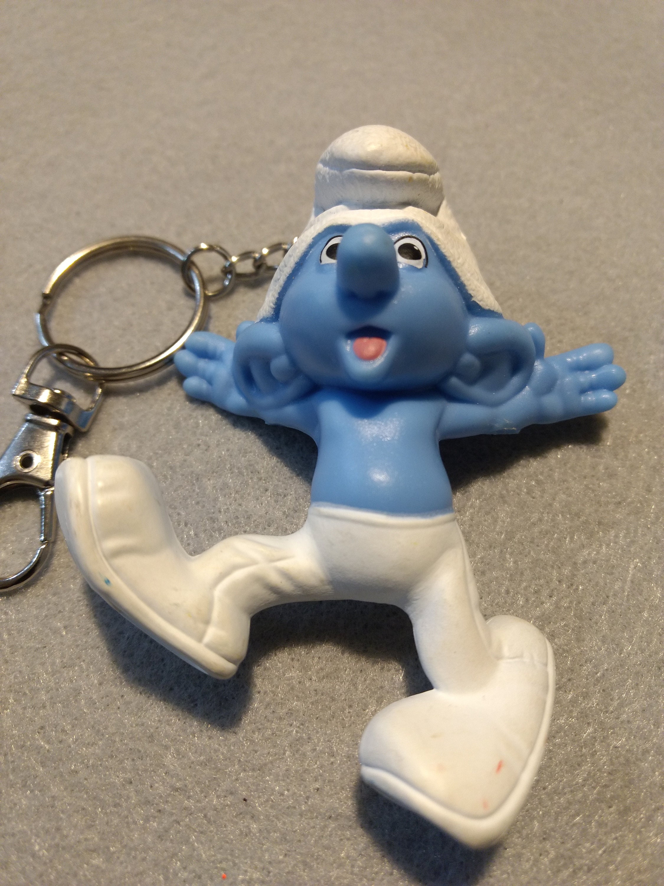 SMURFS Figures Keychain / Key Ring / Key Chain / Keys | Etsy