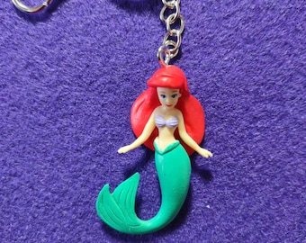 Little Mermaid Keychain | Etsy
