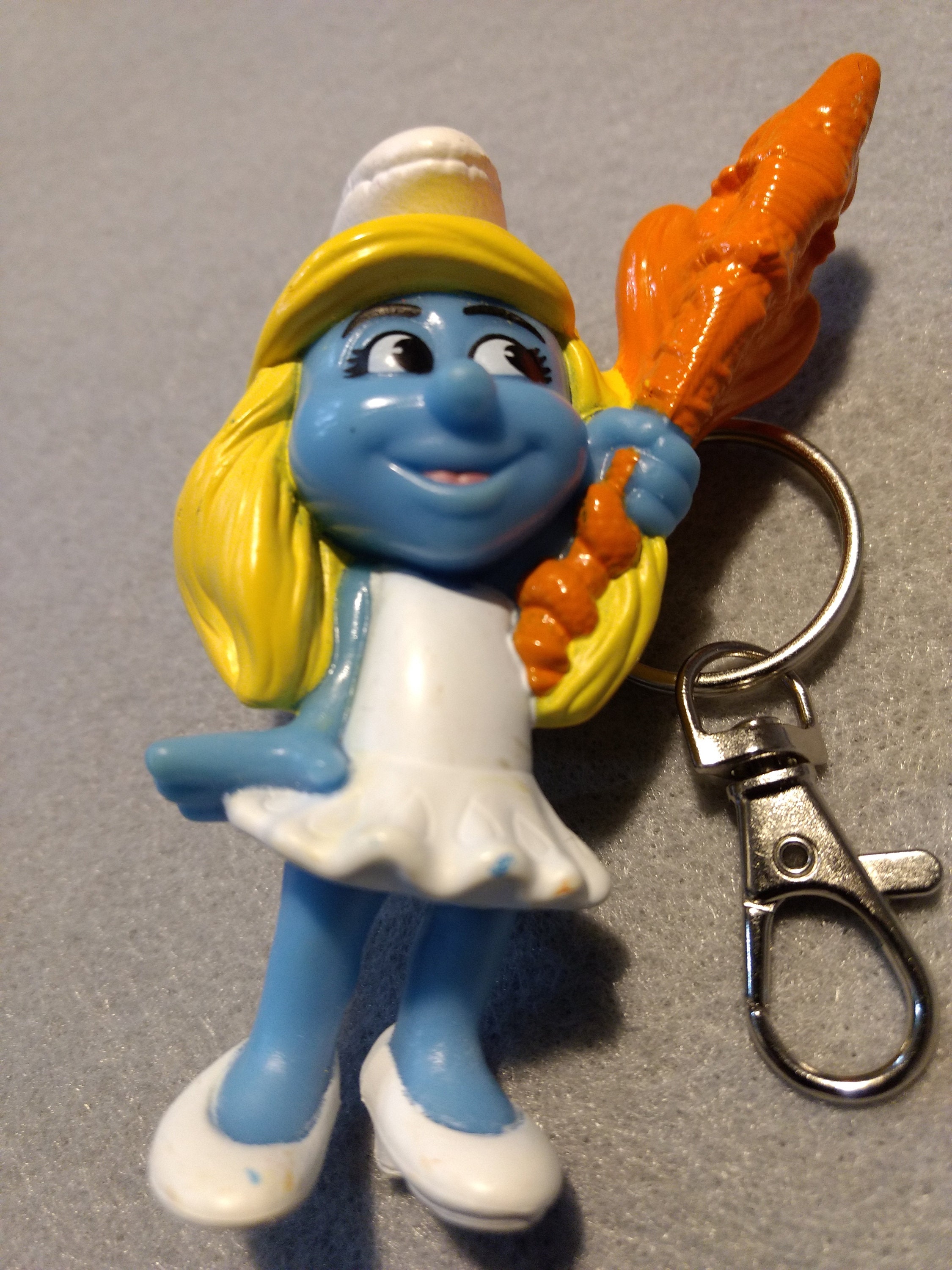 SMURFS Figures Keychain / Key Ring / Key Chain / Keys | Etsy