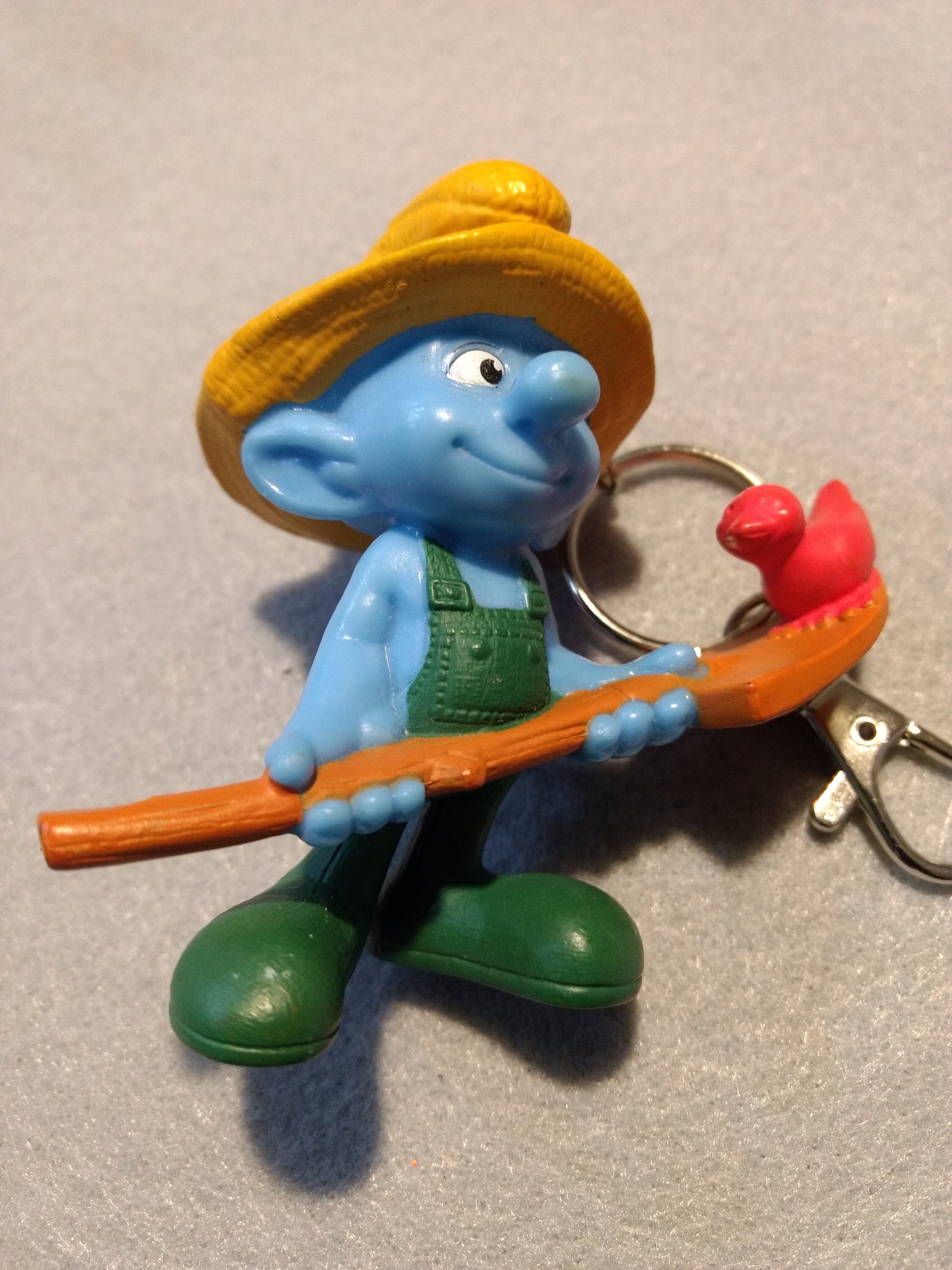 SMURFS Figures Keychain / Key Ring / Key Chain / Keys | Etsy