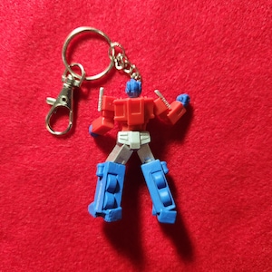 Transformers Optimus Prime 2 - Large 2.5 in Keychain / Key Ring / Key ...