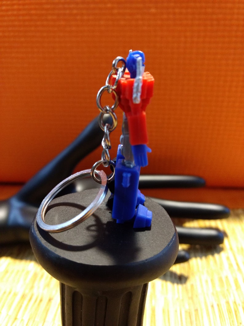 Transformers Optimus Prime Keychain / Key Ring / Key Chain / - Etsy