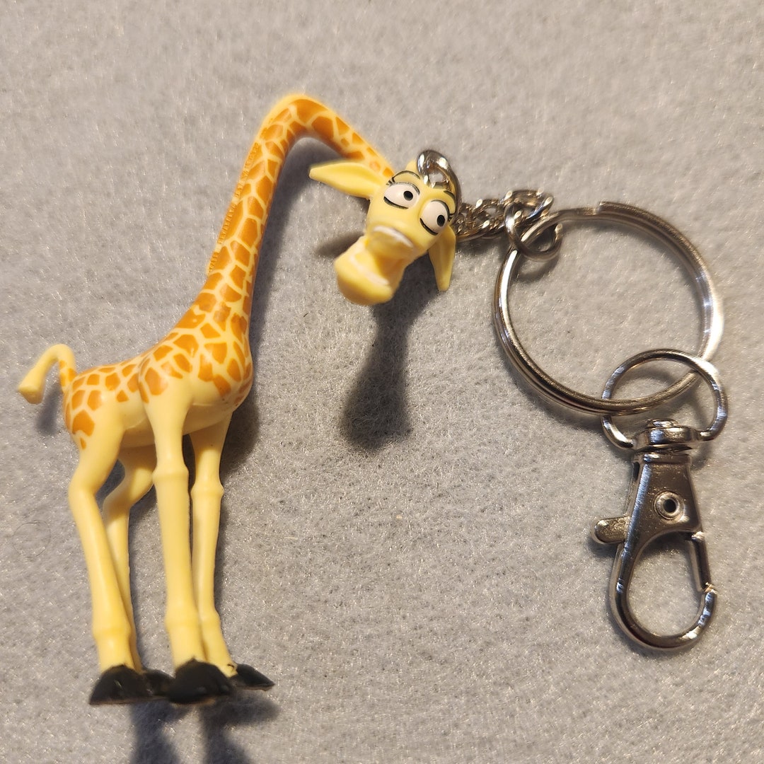 Dreamworks - Madagascar - Melman Keychain / Key Ring / Key Chain / Keys ...