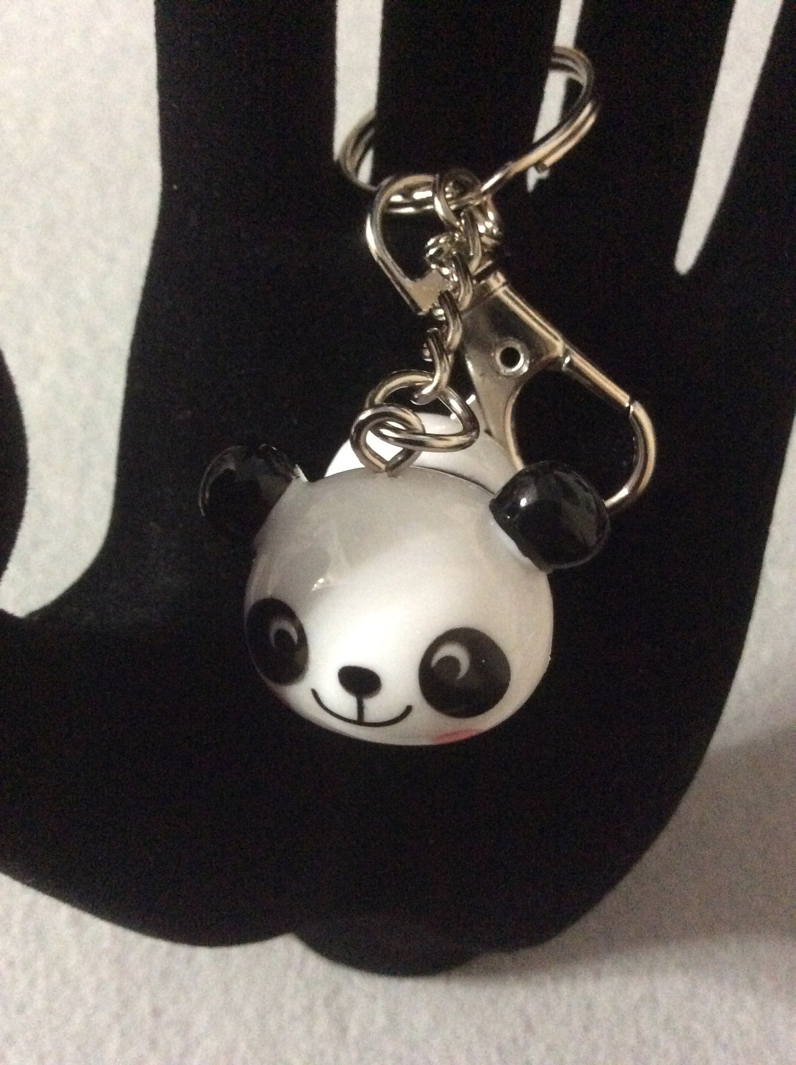 Panda Bear Figure Keychain / Key Ring / Key Chain / Keys - Etsy
