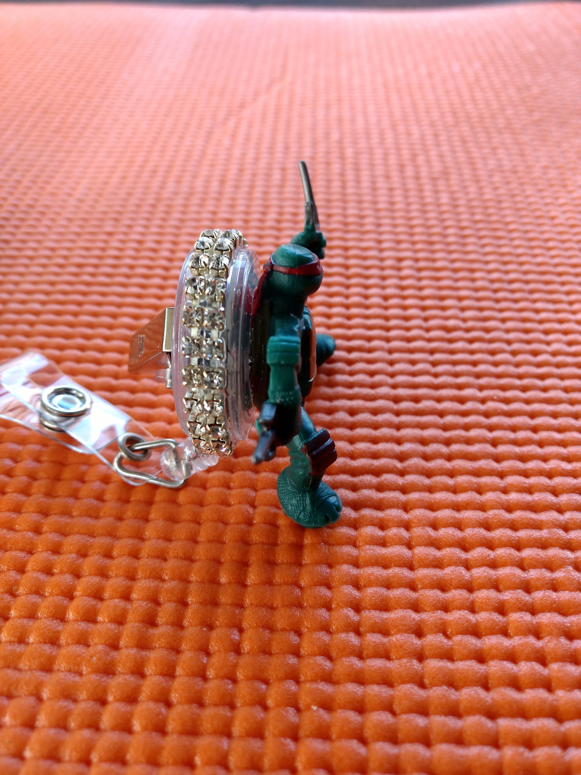 Nickelodeon Teenage Mutant Ninja Turtles Raphael Name Badge / Lanyard ...