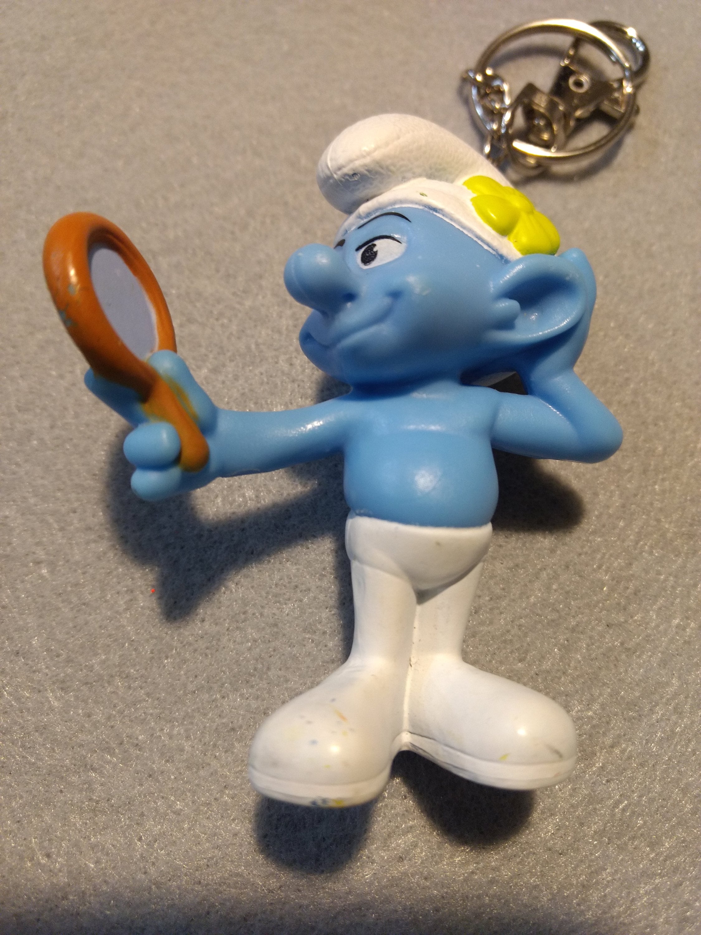 SMURFS Figures Keychain / Key Ring / Key Chain / Keys | Etsy